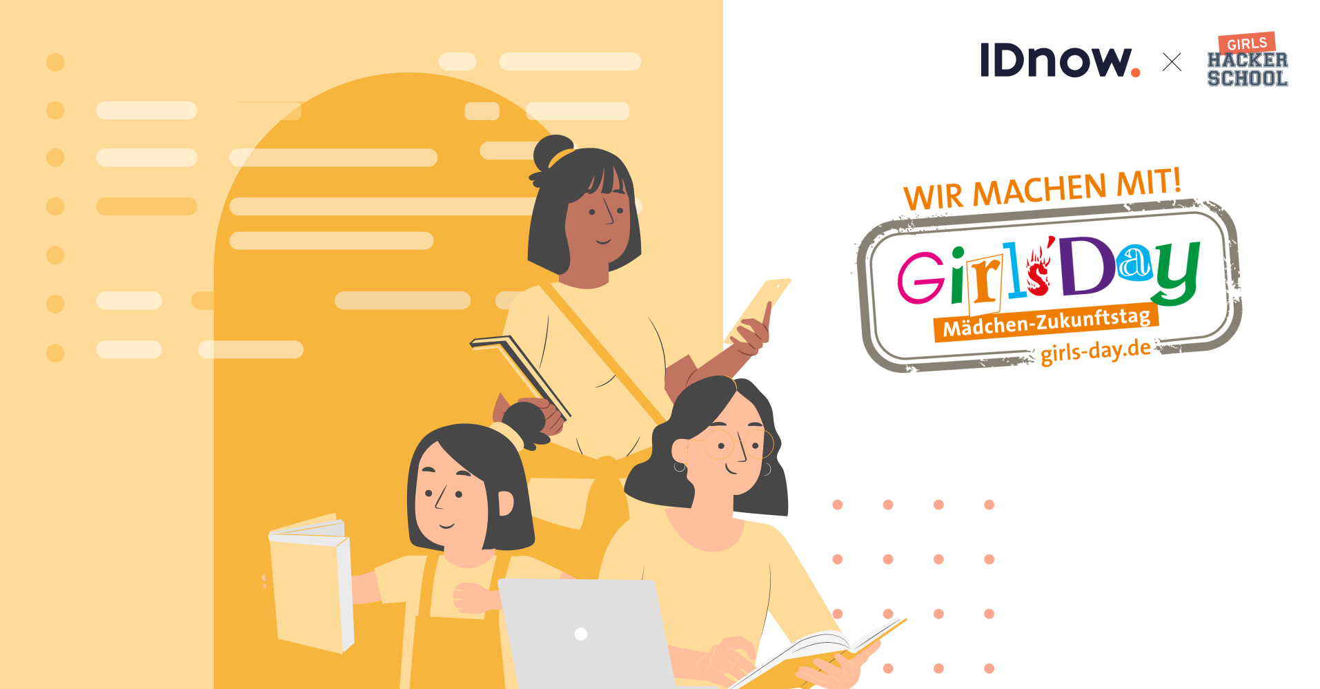 Girls' Day 2024 bei IDnow: Einblick in IT und Webentwicklung