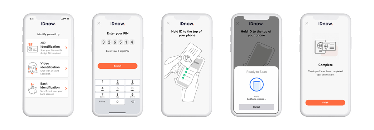 Simple, compliant NFC-based identity verification | IDnow eID