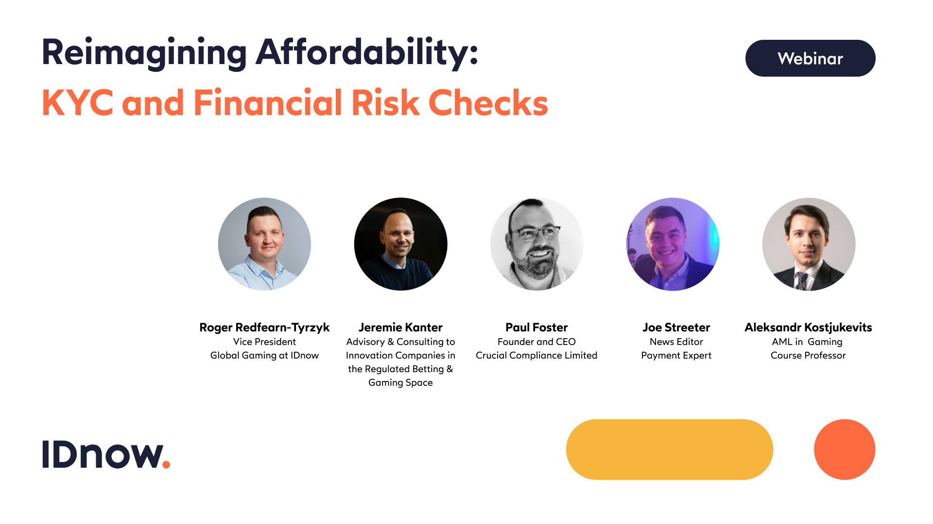 Webinar: Boosting KYC & Financial Risk Checks for success